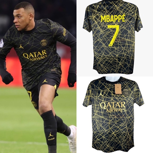 Jordan | Shirts | New Mens Mbapp 7 Paris Saintgermain 22324 Stadium ...